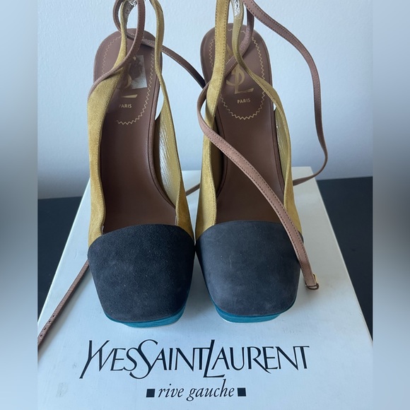 Yves Saint Laurent | Shoes | Nwt Authentic Ysl Obsession Color Block ...